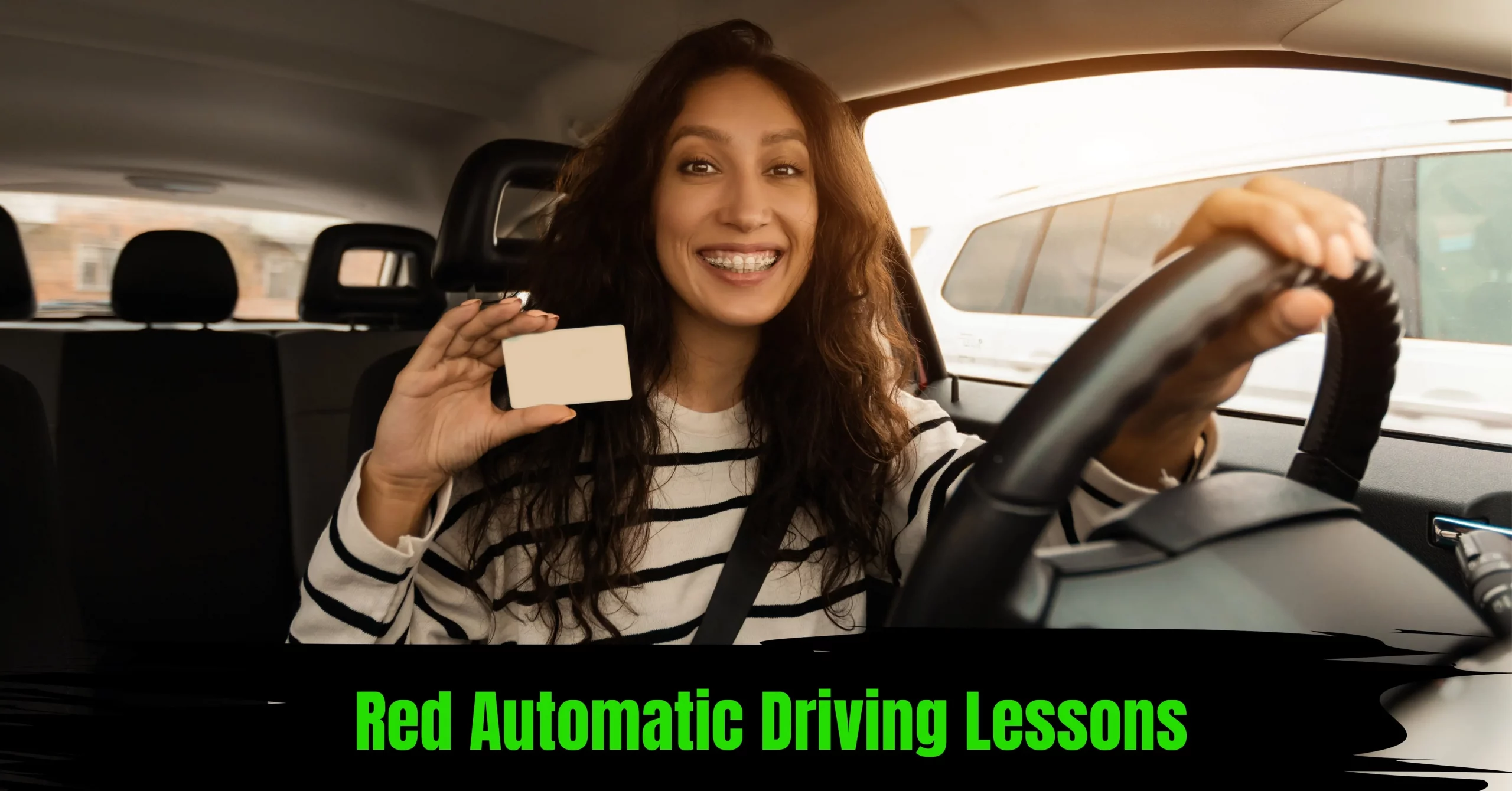 Red Automatic Driving Lessons | automatic driving lessons